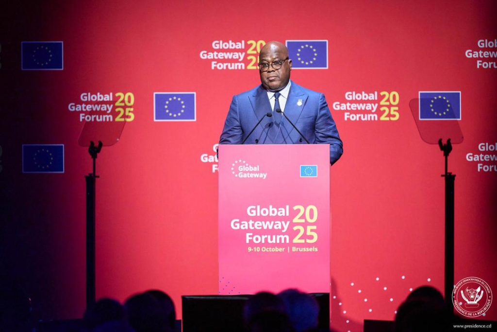 Global Gateway Forum : Félix Tshisekedi lance un appel à la paix à Paul ...